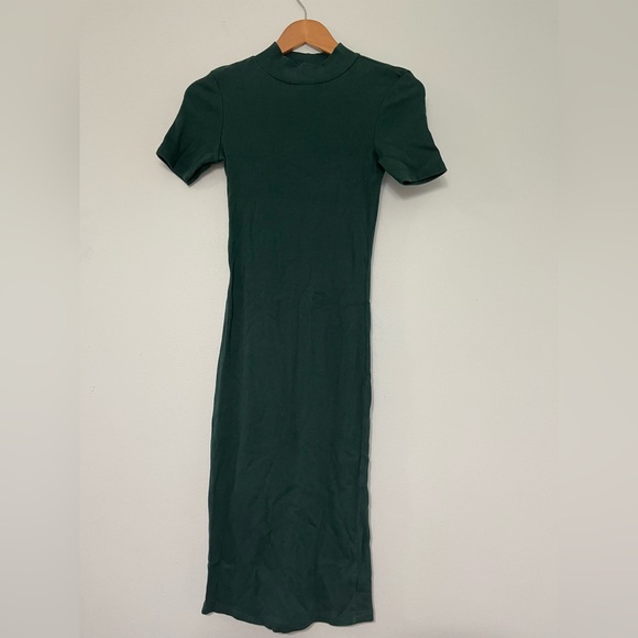 Zara | Dresses | Zara Emerald Maxi Dress | Poshmark